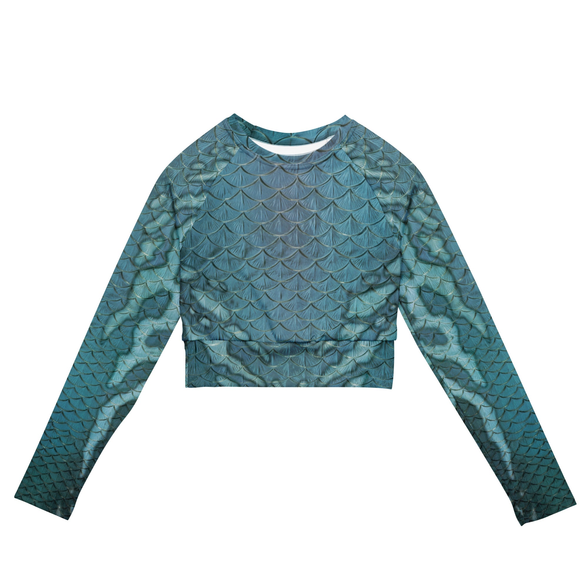 Sea Smoke Recycled Cropped Rash Guard – Finfolk Productions