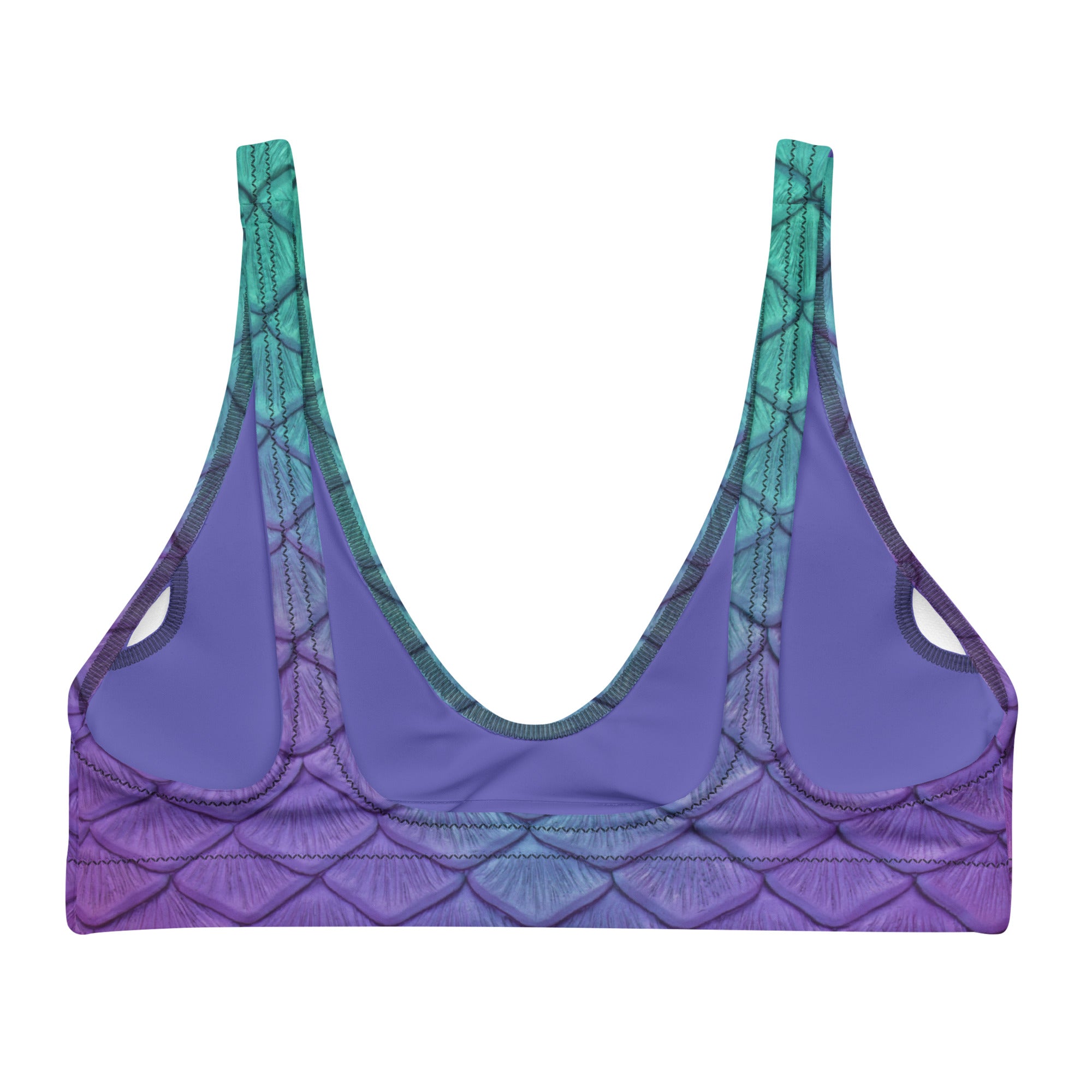 Andromeda Recycled Padded Bikini Top – Finfolk Productions