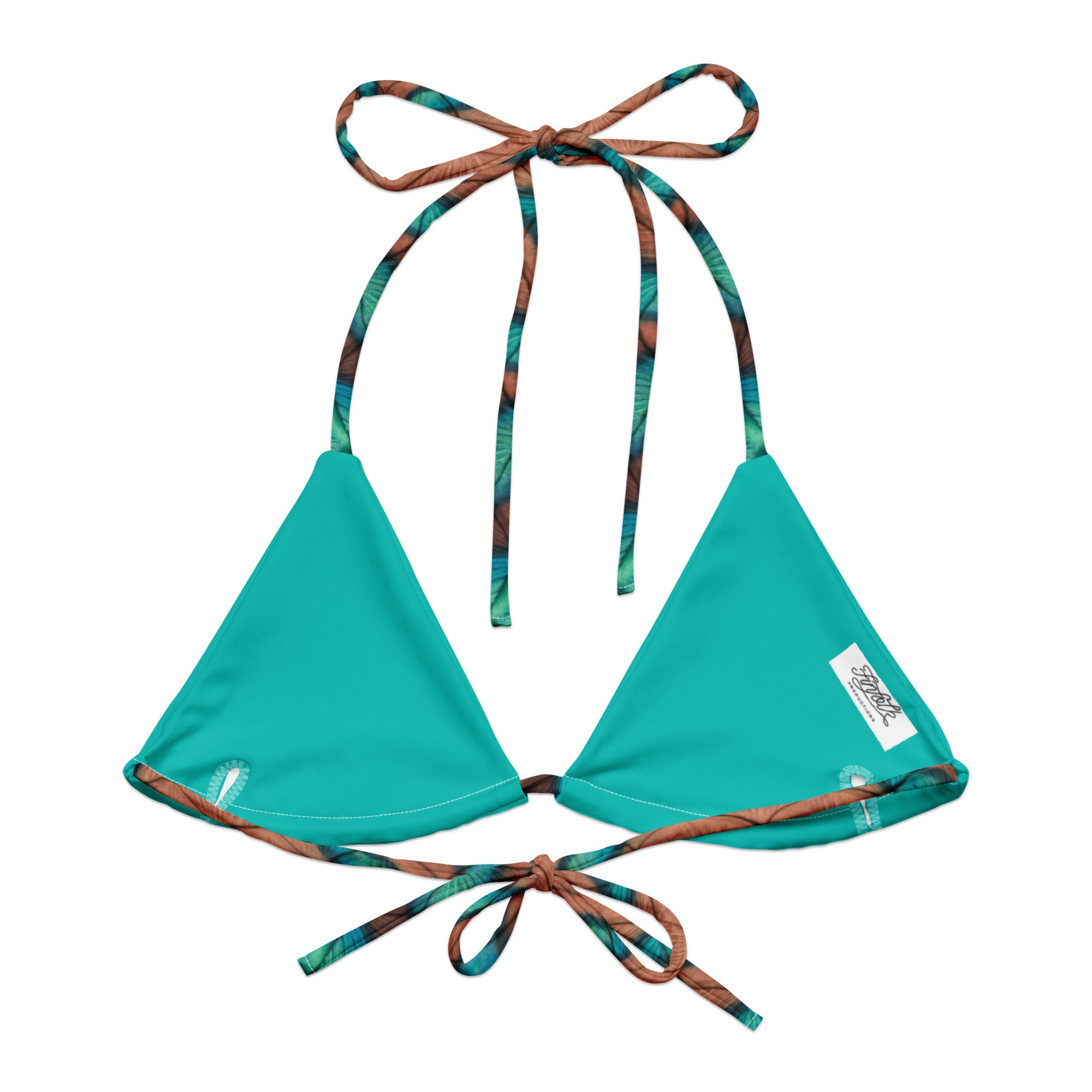 Jewel of Jupiter Recycled String Bikini Top – Finfolk Productions