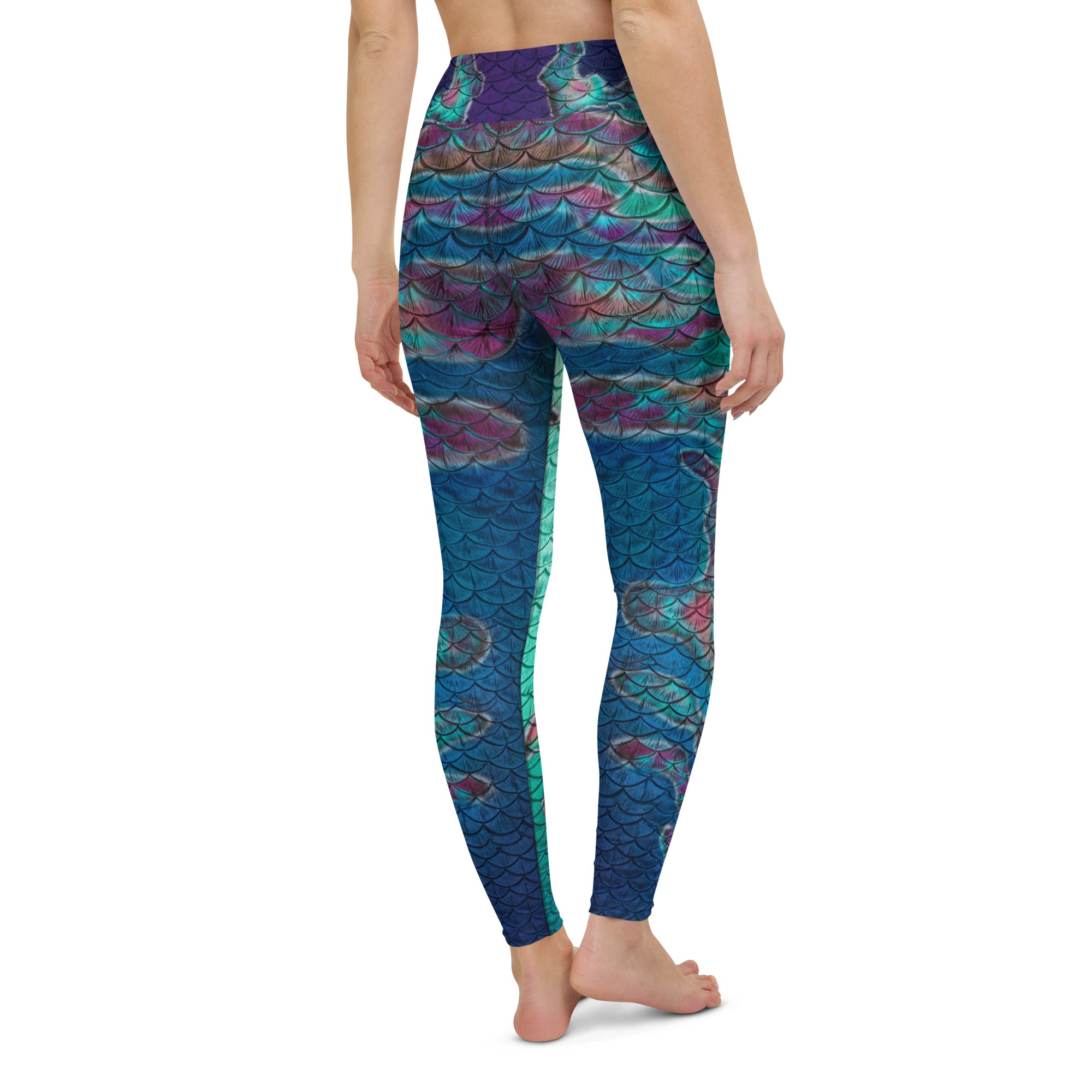 Abalone Abyss High Waisted Leggings – Finfolk Productions