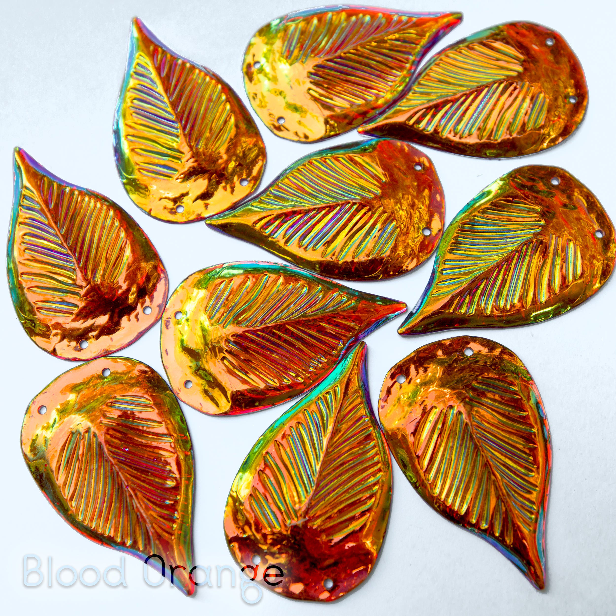 Blood Orange Dragon Scales – Finfolk Productions