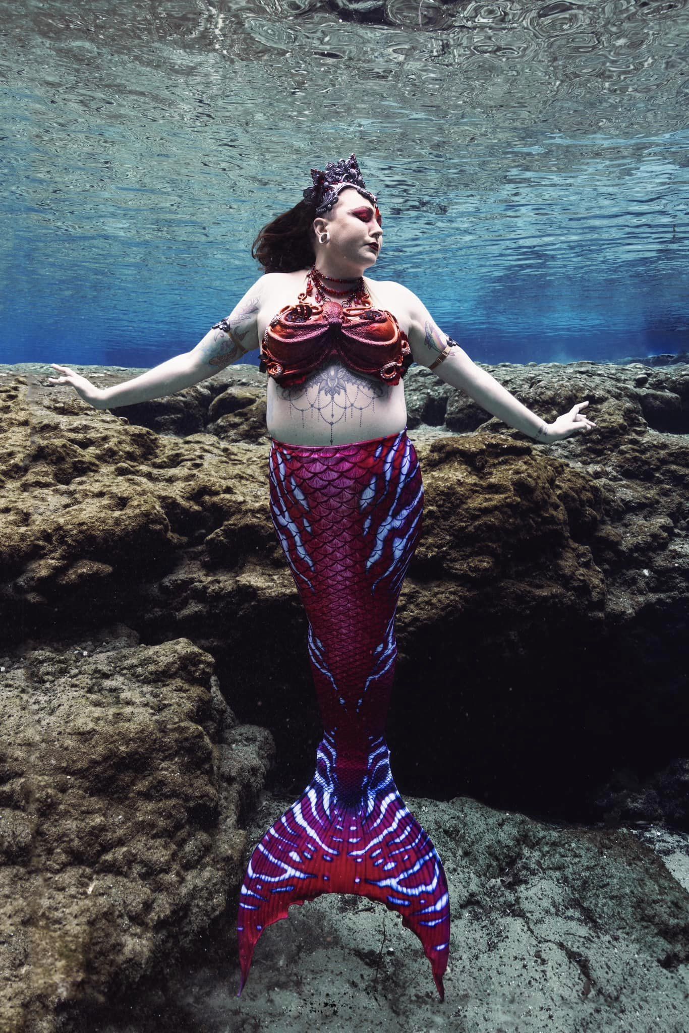 Zaleska Merbella by Finfolk Discovery Fabric Tail READY TO SHIP ...