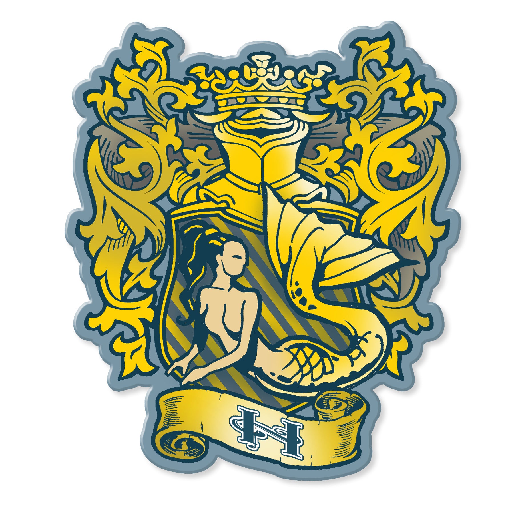 Gold Finfolk Crest Set – Finfolk Productions