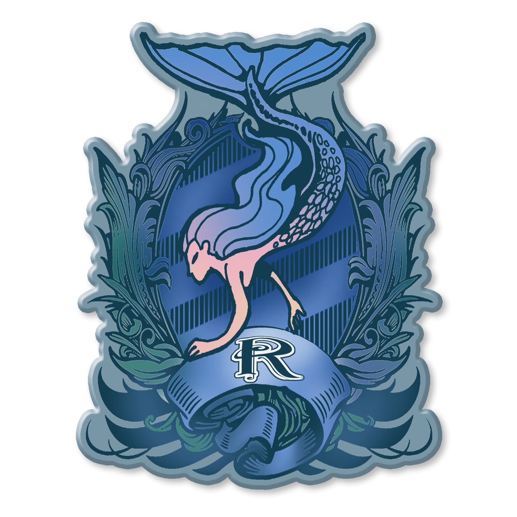 House Crest Sticker – Finfolk Productions
