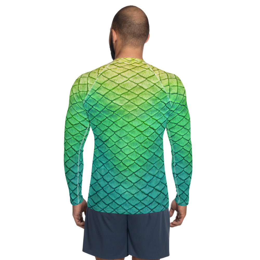 Shoal Green Relaxed Fit Rash Guard – Finfolk Productions