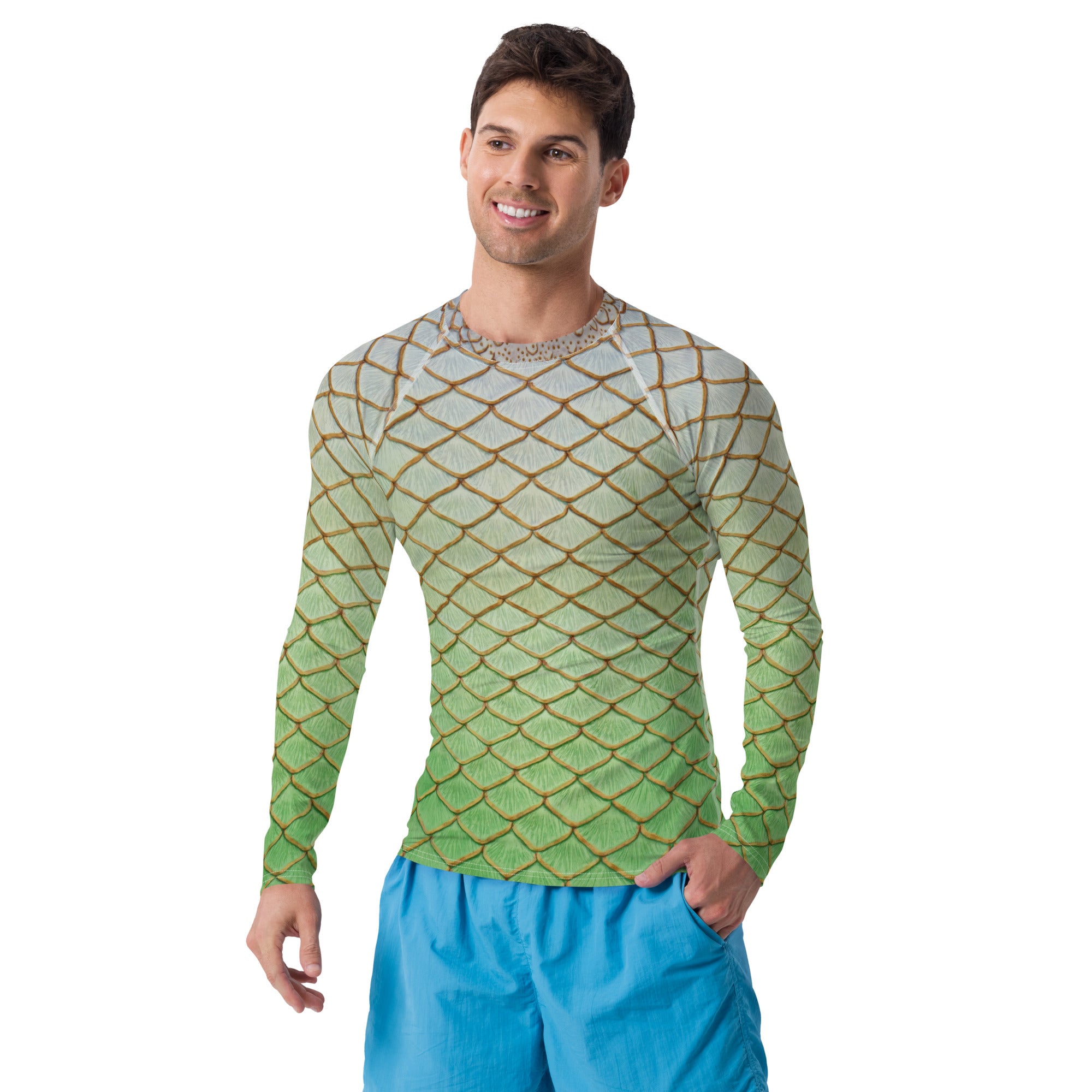 The Luna Moth Relaxed Fit Rash Guard – Finfolk Productions