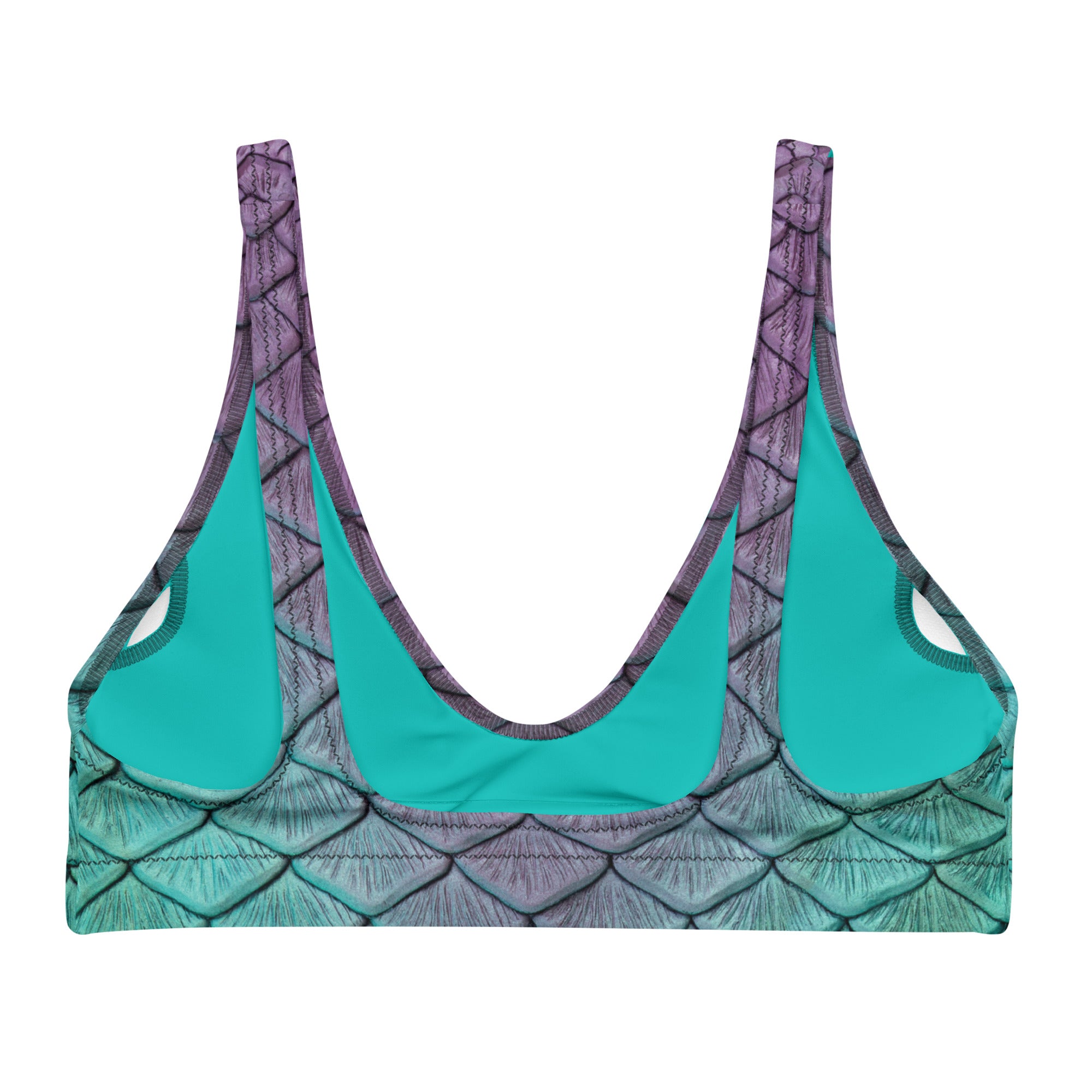 Aqua Fairy Recycled Padded Bikini Top – FinfolkProductions