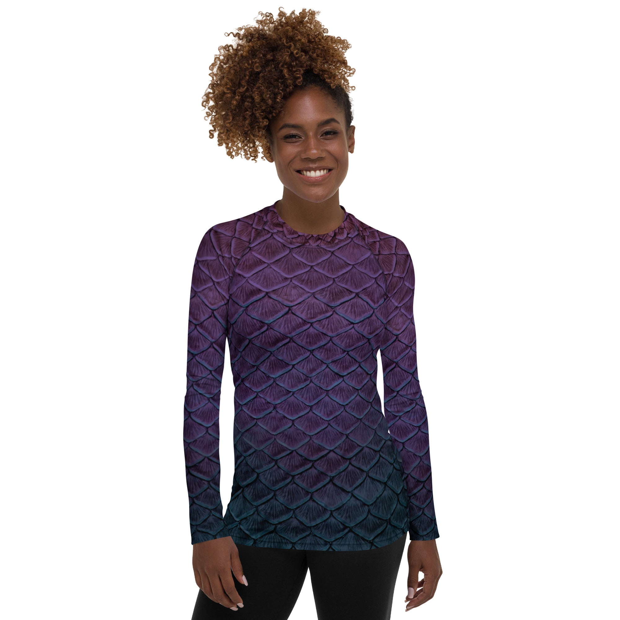 Nightshade Fitted Rash Guard – Finfolk Productions