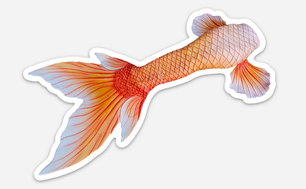 Classic Cleo Signature Tail Sticker – Finfolk Productions