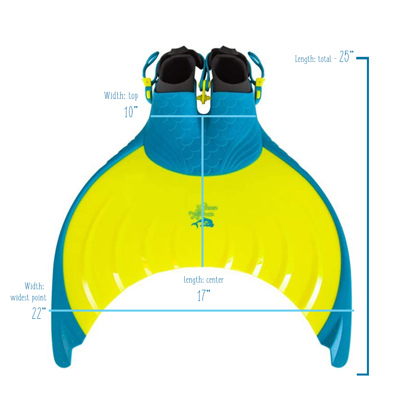 Adult Mermaid Linden Monofin by Body Glove – Finfolk Productions