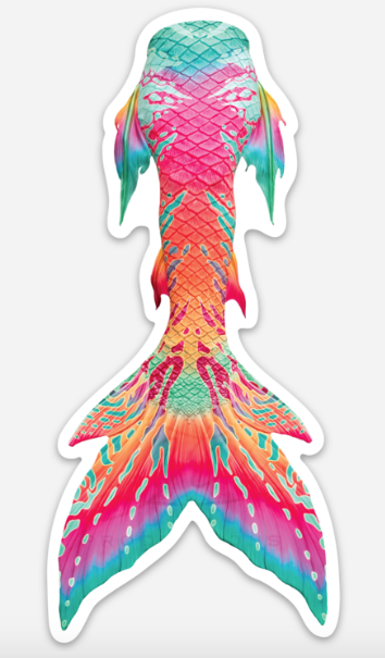 Pandora's Reef Signature Tail Sticker – Finfolk Productions