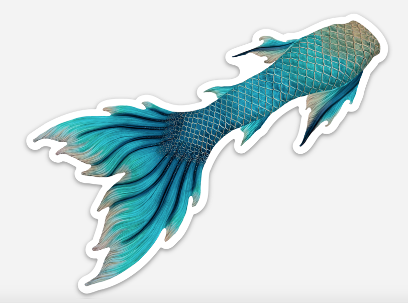 The Ten Year Signature Tail Sticker – Finfolk Productions